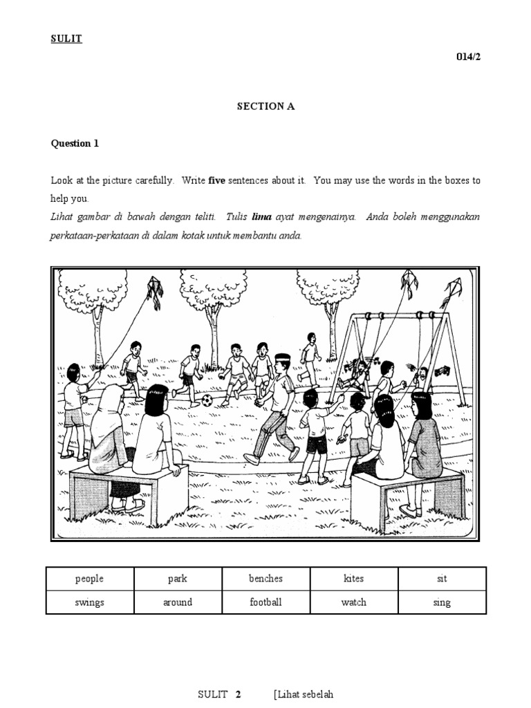 Picture-Based Creative Writing Exercise | PDF