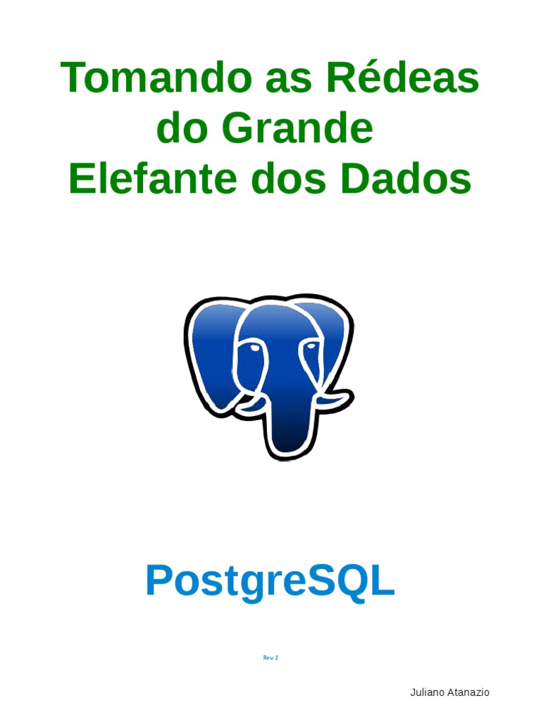 Postgresql | PDF | SQL | Bancos de dados