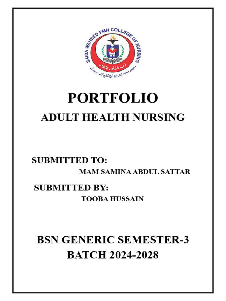 Submitted by Tooba Hussain | PDF