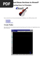 FEM Manual For STAAD - Plates | PDF | Bending | Finite Element Method