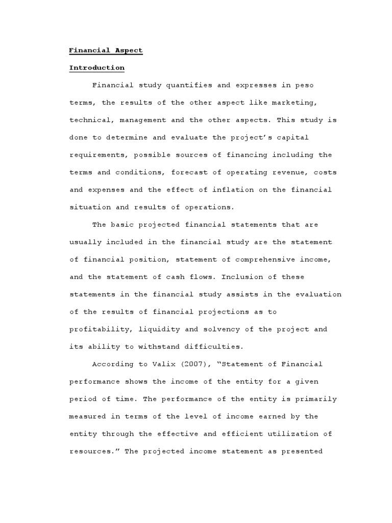 F. Financial Aspect-Final | PDF | Expense | Depreciation