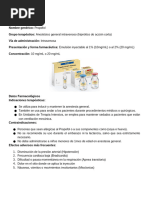 Succinilcolina: Uso y Contraindicaciones | PDF | Farmacología | Drogas