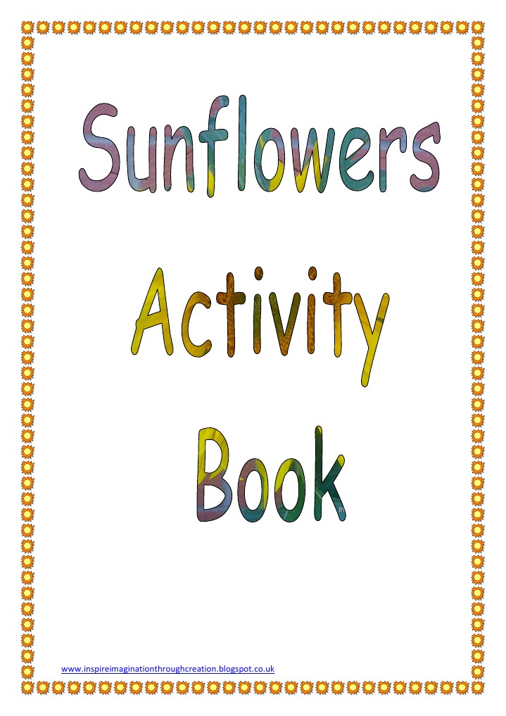 Sunflowers Activity Book | PDF | Petal | Plants