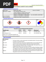 Rust-Oleum PTOUCH 2X Deep Blue SDS | PDF | Occupational Safety And Health