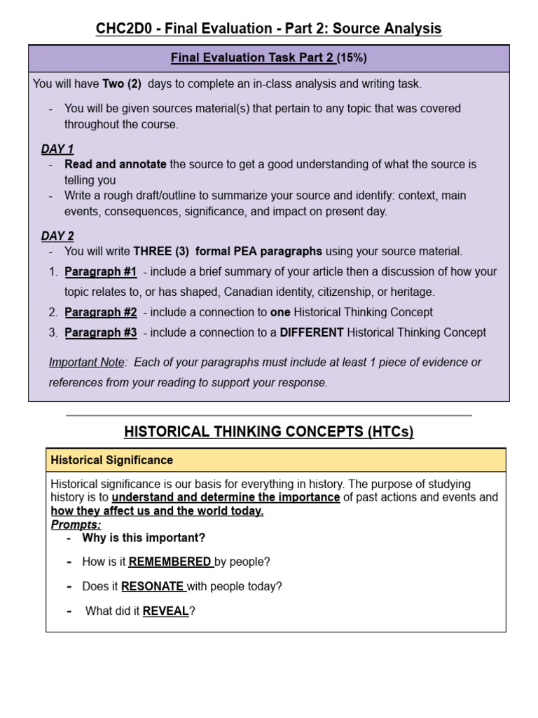 FE - Part 2 - Source Analysis | PDF | Inquiry | Evaluation