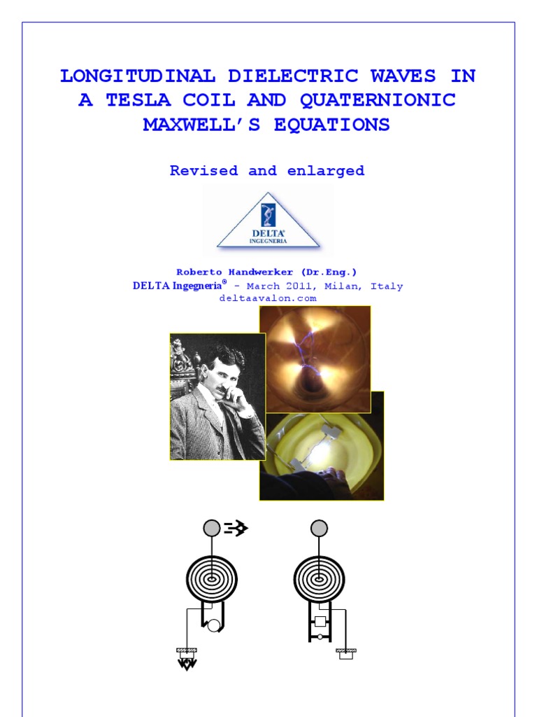 L.M.D. Waves in A Tesla Coil Revised & Enlarged | PDF | Capacitor ...