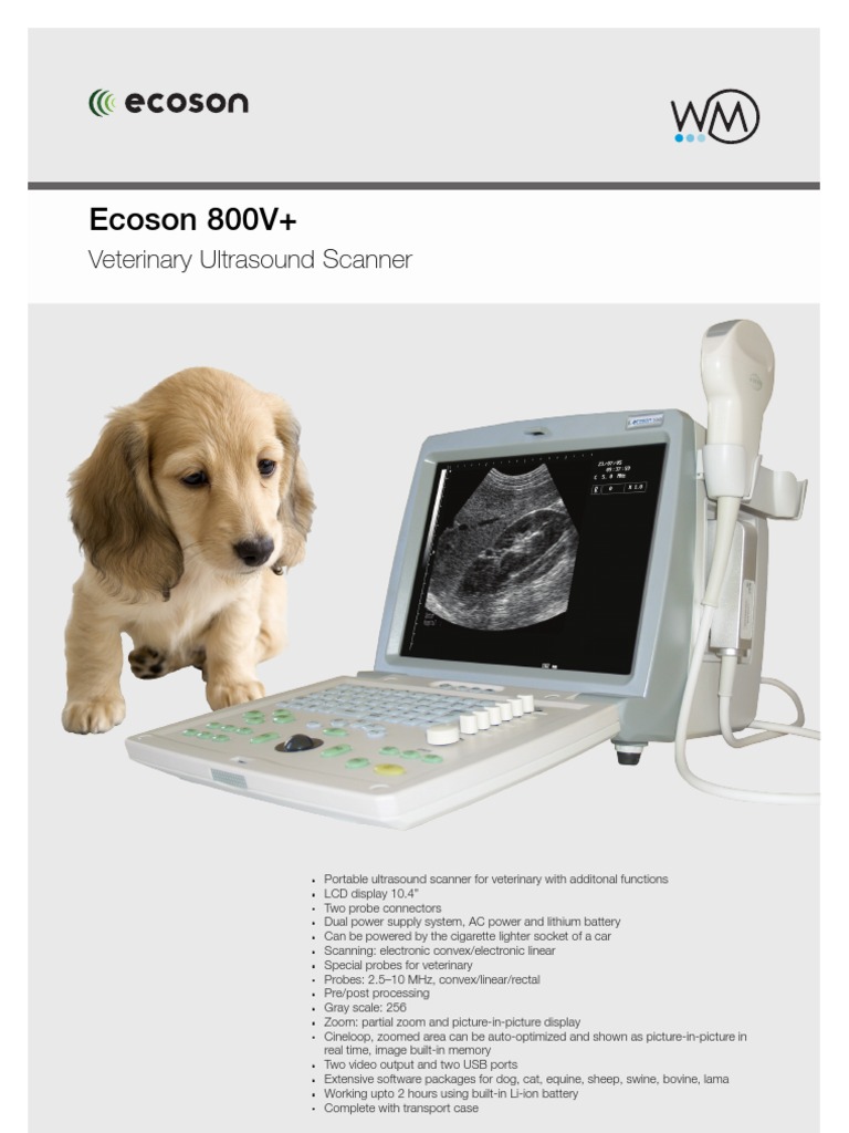 Ecoson 800V+ Rev 1.0 03.2011 Leaflet en | PDF | Image Scanner ...