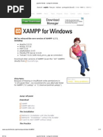XAMPP Tutorial | PDF | Apache Http Server | Internet Protocol Based Network Software