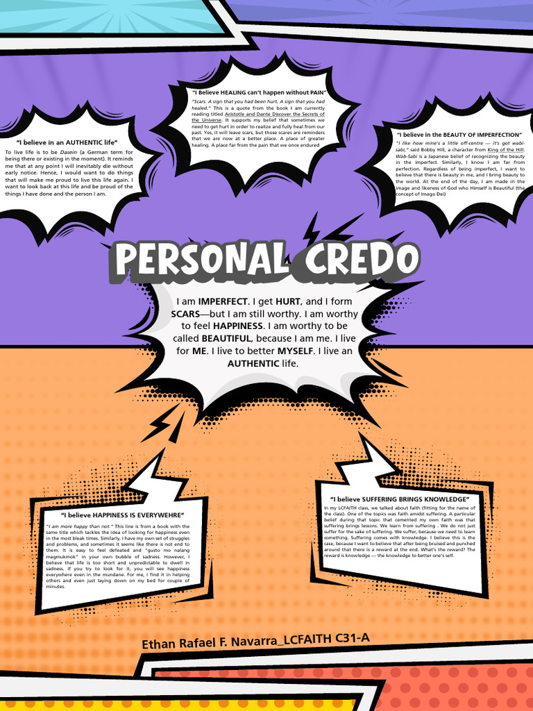 Personal Credo - Navarra | PDF