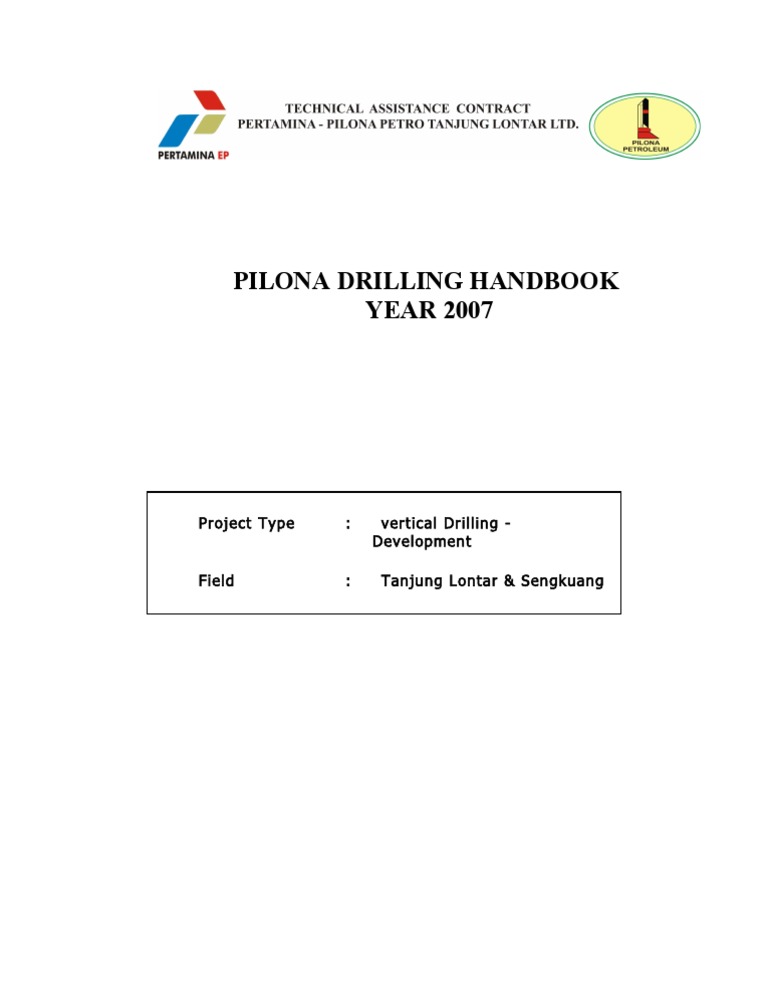 Cover Drilling HANDBOOK | PDF