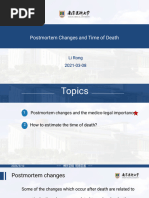 Post-Mortem Lividity and Putrefaction Stages | PDF | Forensic Science ...