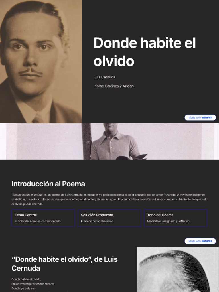 Donde Habite El Olvido | PDF