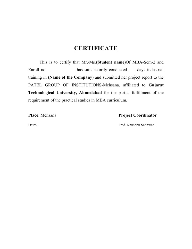 Guide Certificate | PDF | Business