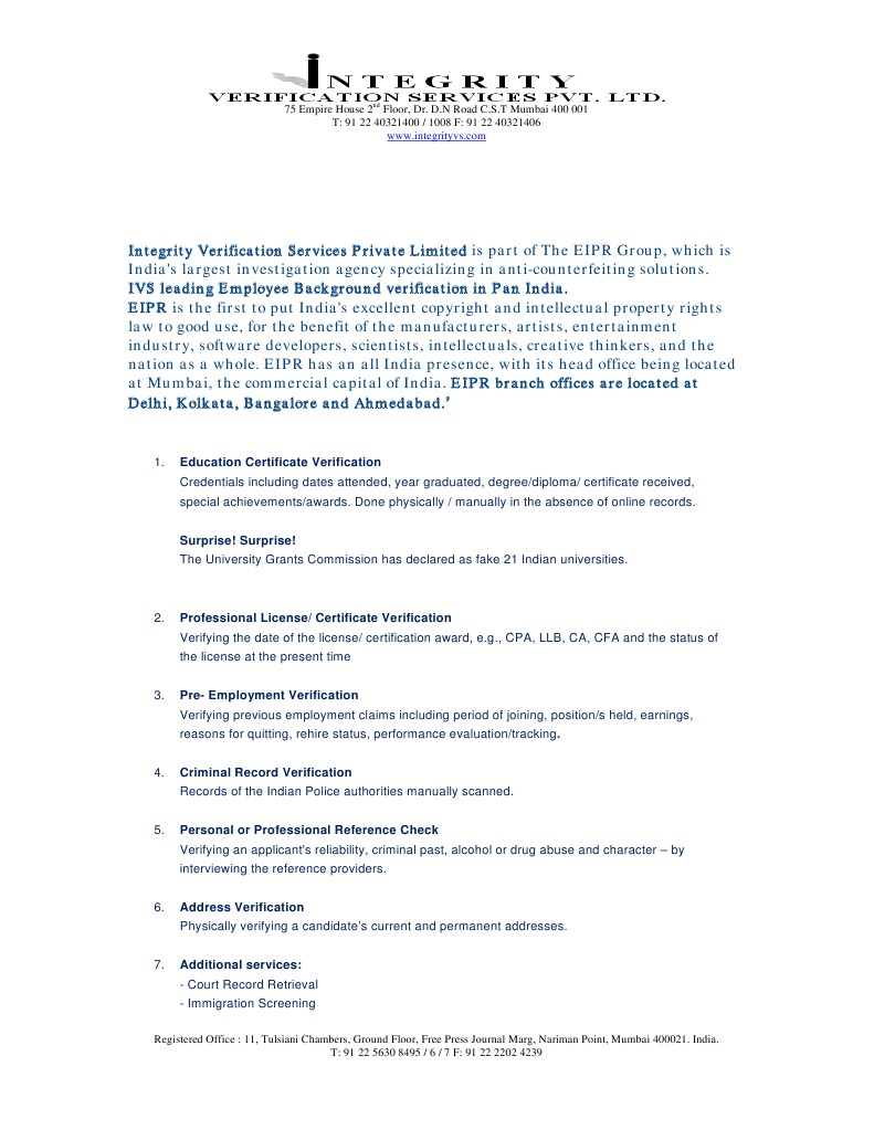 Employee Background Check | PDF | Background Check | Employment