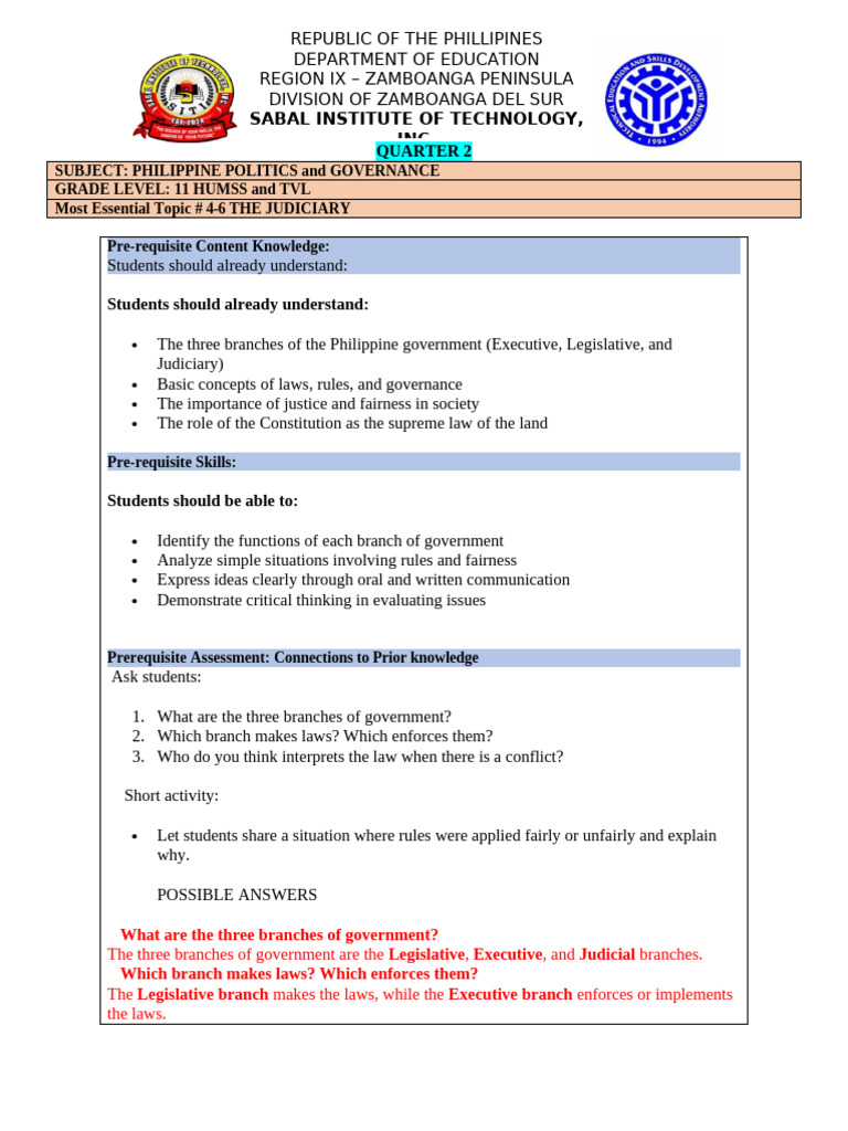 Judiciary Done To Print | PDF | Supreme Court Of The United States ...