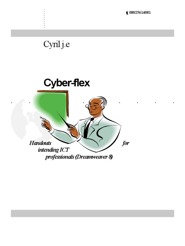 Cyber-Flex: Cyril J.E | PDF | Websites | Html