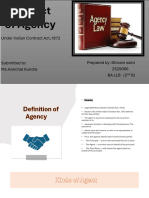 Law of Agency in Insurance Explained | PDF | Law Of Agency | Insurance