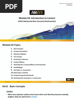 Introduction to ANSYS Contact Mechanics | PDF | Force | Friction
