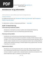 Amiodarone Infusion Protocol Guide | PDF | Intravenous Therapy | Health ...