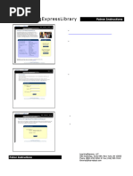 NFLAT Exam Instructions and Login Guide | PDF