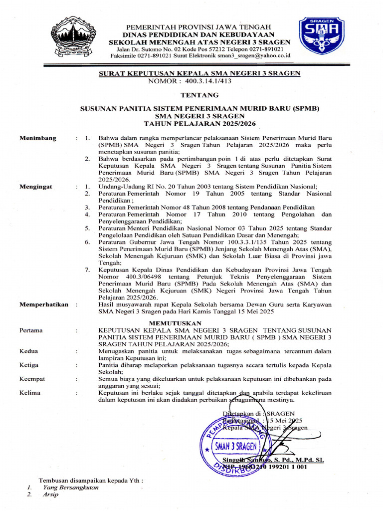 SK SMPB 2025 | PDF