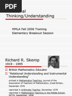 Skemp Theories: How The Theories Can Apply in Mathematics Learning? | PDF | Teaching Mathematics ...