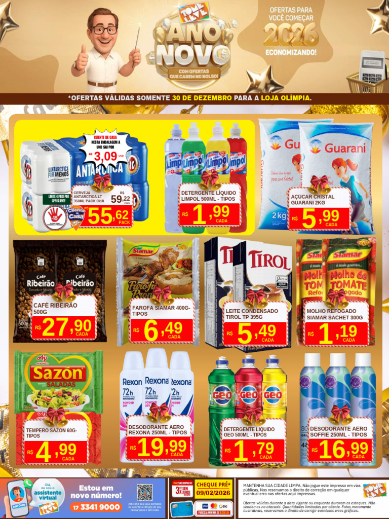 OFERTAS TOME LEVE 30-12 OLÍMPIA_compressed | PDF | Queijo | Preparação ...
