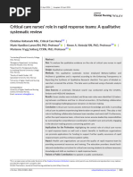 APSS Rapid Response Teams | PDF | Health Care | Clinical Medicine