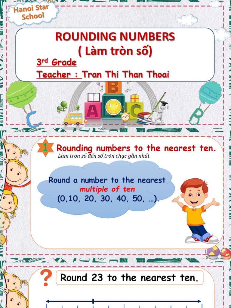 GRADE 3. Rounding Numbers | PDF
