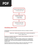Direct vs Indirect Labour Costs Explained | PDF | Overtime | Piece Work