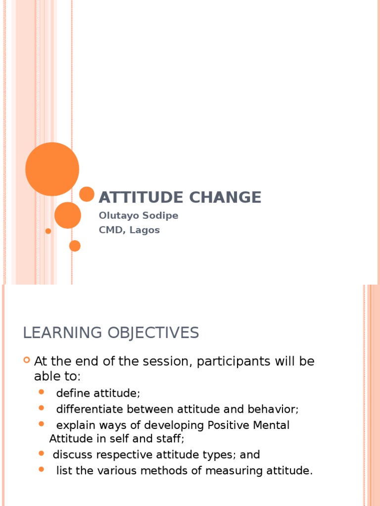 Attitude Change | Attitude (Psychology) | Motivation