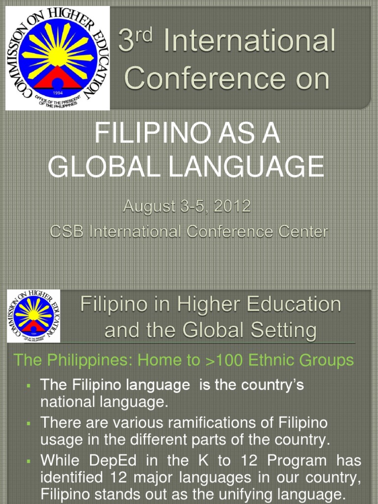 Filipino Global Language | PDF | Philippines | Curriculum