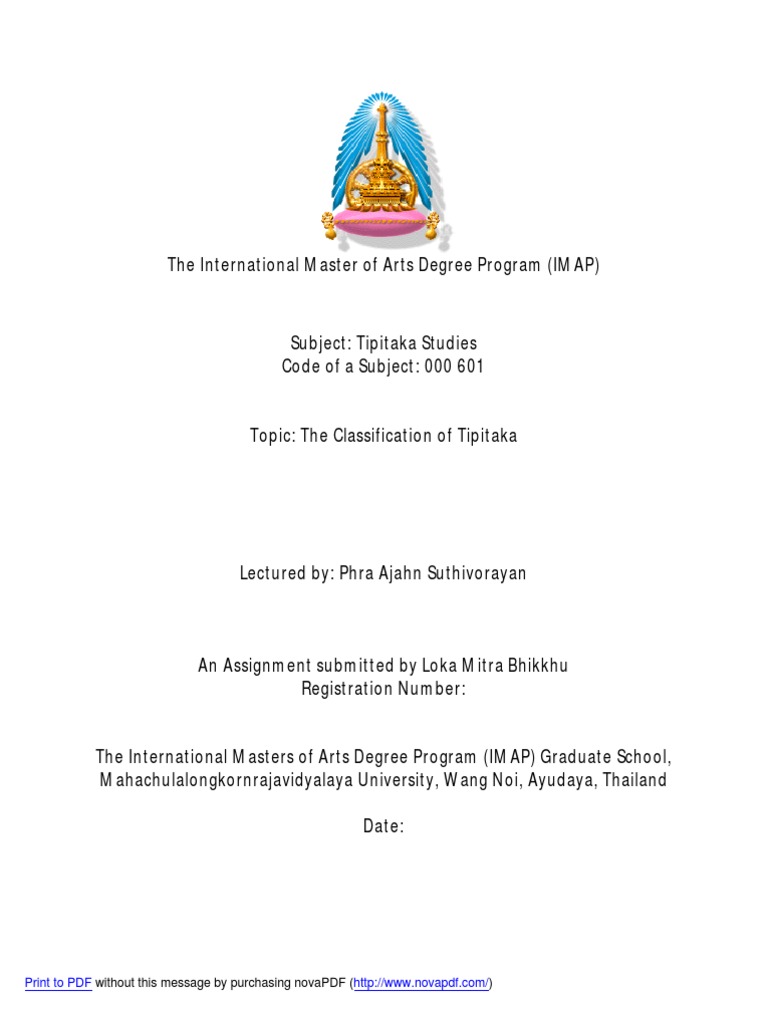 The First Buddhist Council. | PDF | Gautama Buddha | Indian Religions