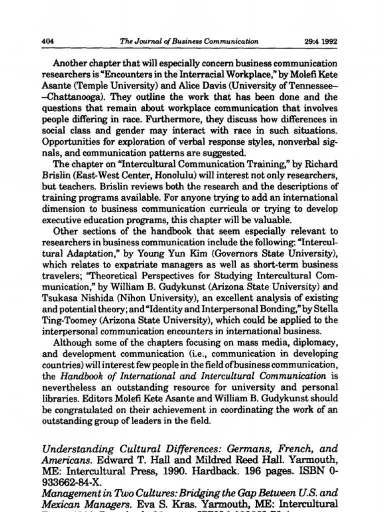 Understanding Cultural Differences | PDF | Cross Cultural Communication ...