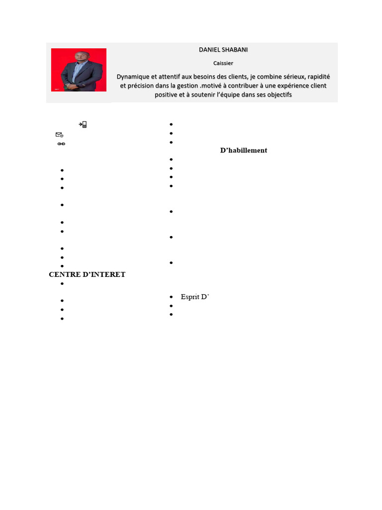 CV Dan SK | PDF