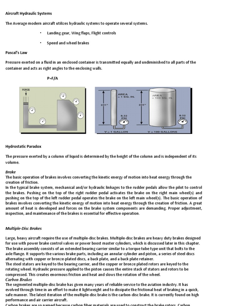 Aircraft BRAKE Systems | PDF | Brake | Anti Lock Braking System