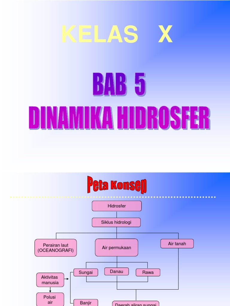 Bab 5 Dinamika Hidrosfer | PDF | Sains & Matematika