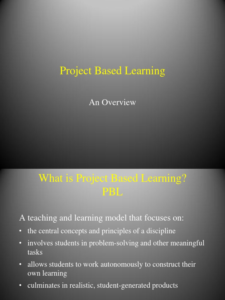 PBL Ghana | PDF | Project Based Learning | Educational Assessment