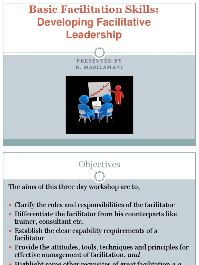 Basic Facilitation Skills | PDF | Facilitator | Brainstorming