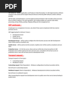 SD Organizational Structure Overview | PDF | Sales | Logistics