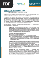 Fármacos Nefrotóxicos y su Manejo | PDF | Tratamientos médicos | Medicina