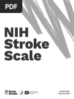 NIH Stroke Scale - Spanish Version | PDF | Aphasia | Amputation