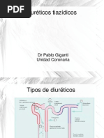 Diuréticos Tiazídicos | PDF | Biología Molecular | Farmacología