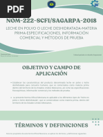 Norma NOM-222-SCFI/SAGARPA-2018: Leche en polvo | PDF | Leche | México