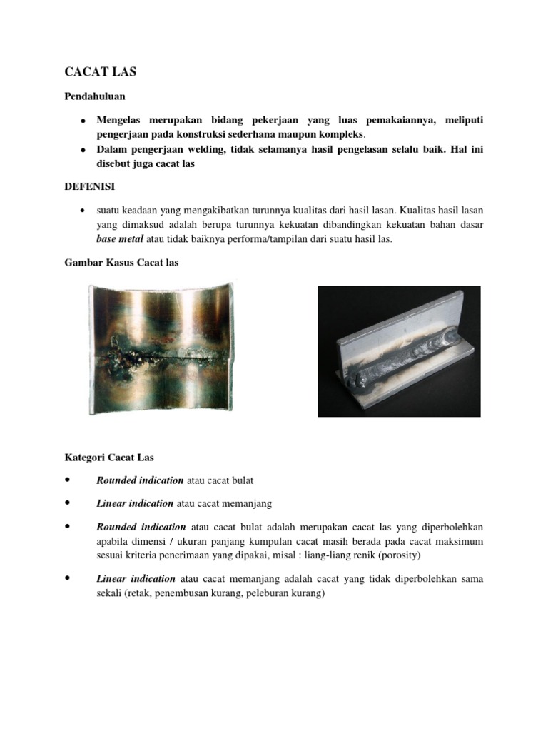 Cacat Las | PDF