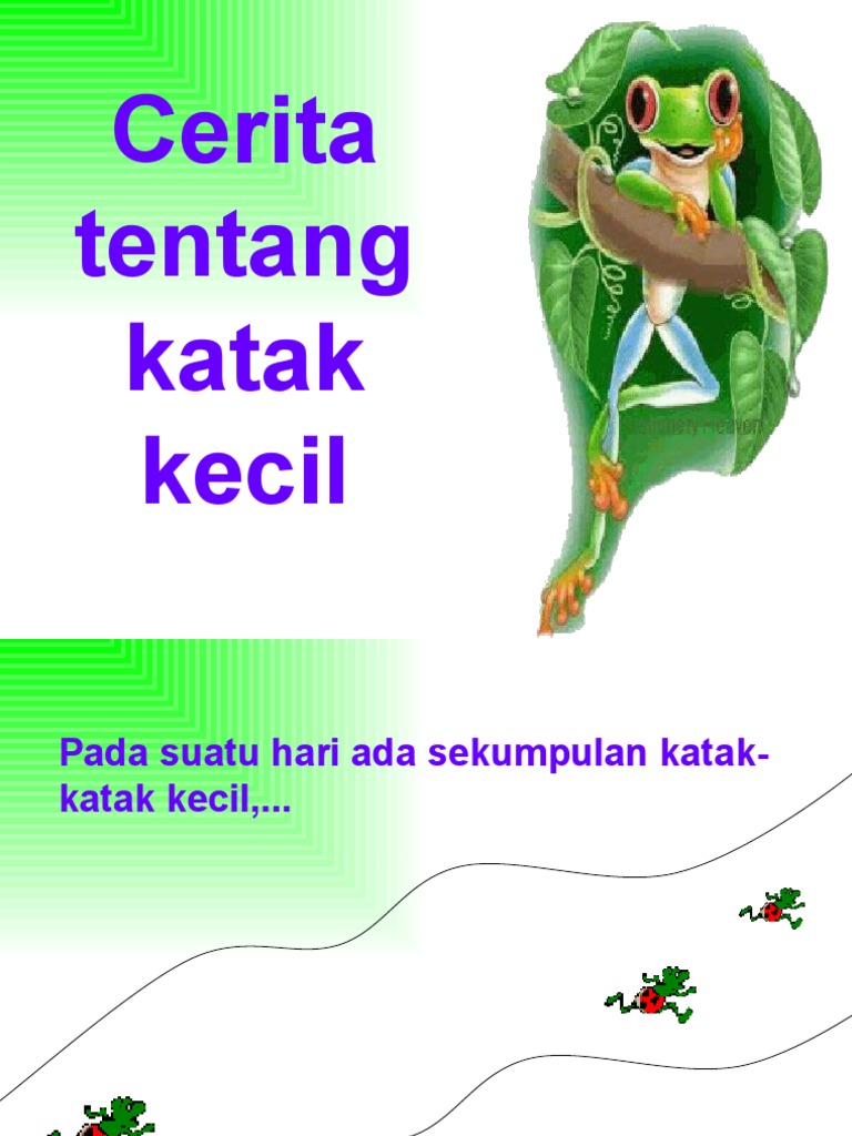 Kisah Katak Kecil | PDF