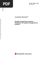 Iso 10006-2017 | PDF | Quality Management | International Organization For Standardization