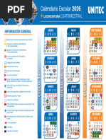 Calendario Escolar UAS 2025-2026 | PDF