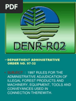 DAO 2022 10 Revised DENR Manual of Authorities On Technical Matters | PDF