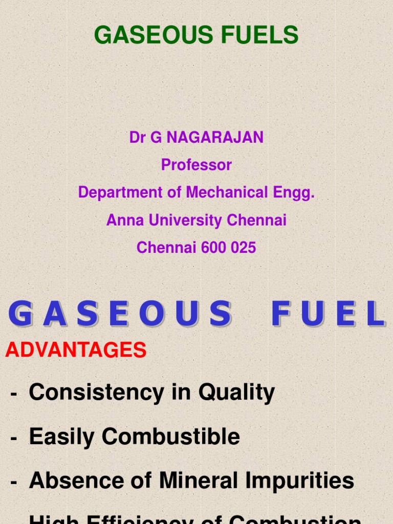 Gaseous Fuel | Download Free PDF | Natural Gas | Fuels